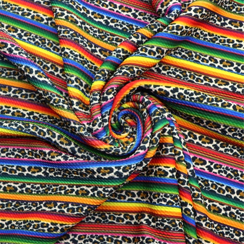Serape Leopard Liverpool Bullet Textured Printing Fabric by - Etsy