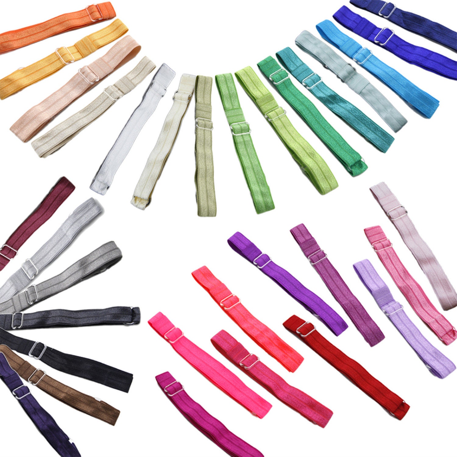 10pcs Adjustable Elastic Headbands for Baby GirlsToddler | Etsy