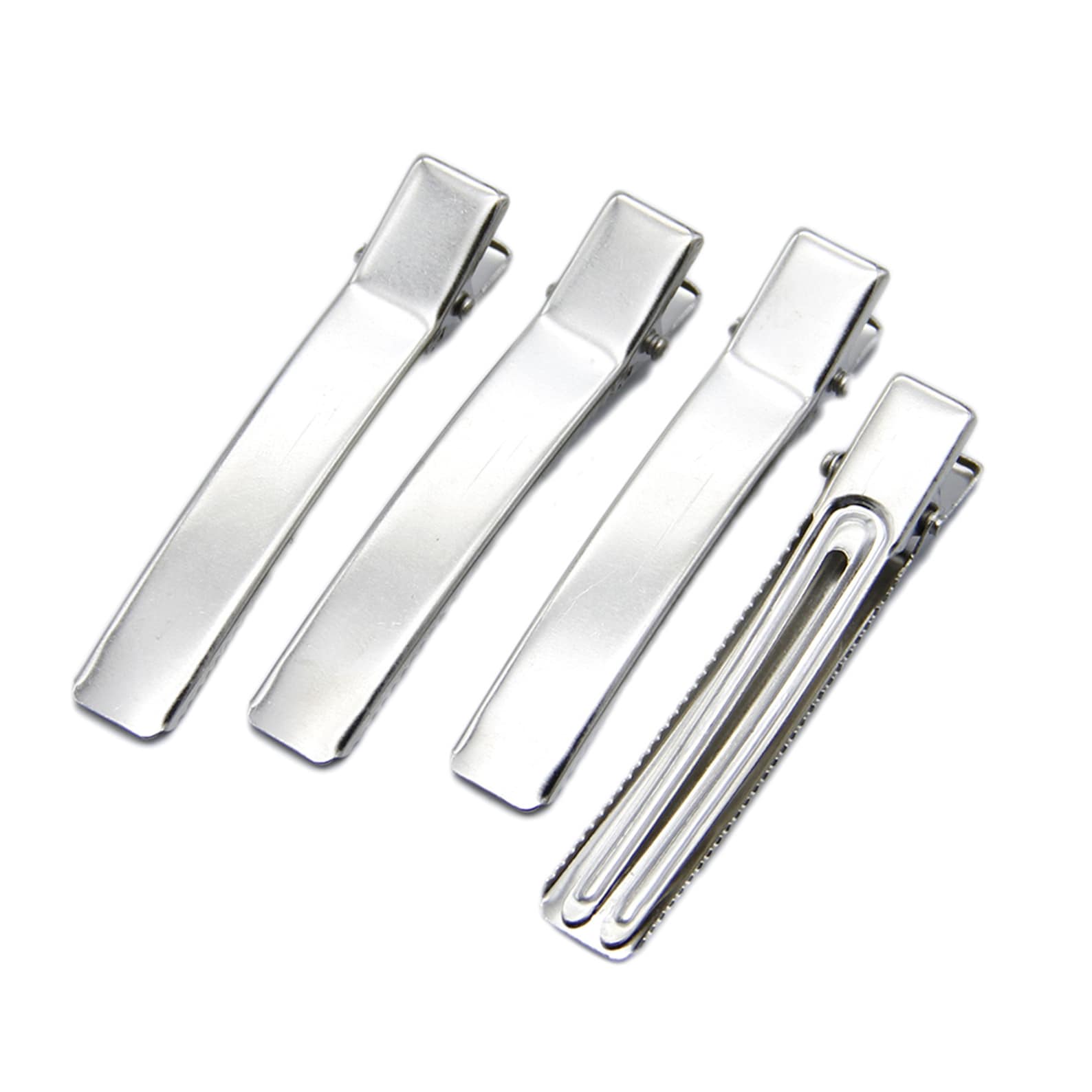 Metal Double Prong Alligator Clips With Teethdiy Hair Clips - Etsy