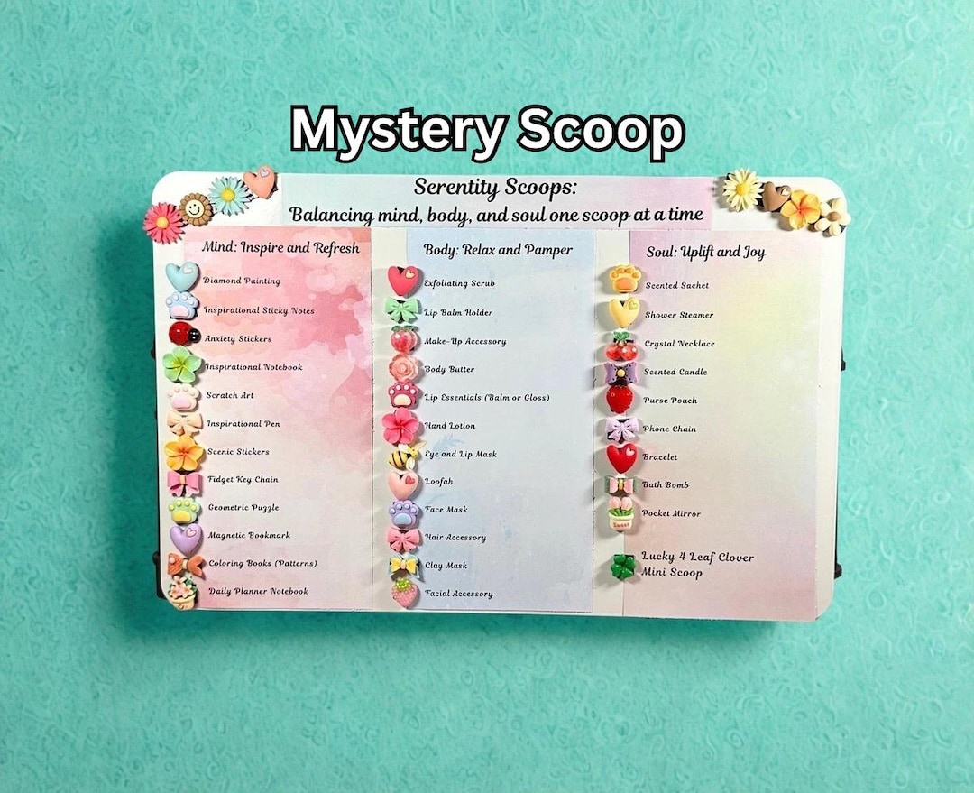 Mystery Self-care Bundle | Curated Variety Scoops | Scoop Sizes From 3 ...
