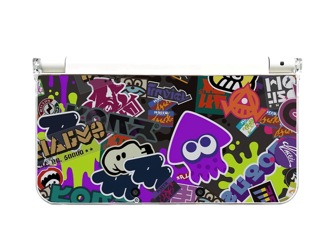 DIY Splatoon 3ds Nds Case Full Model Series, 3ds 2ds Nds Replacement ...
