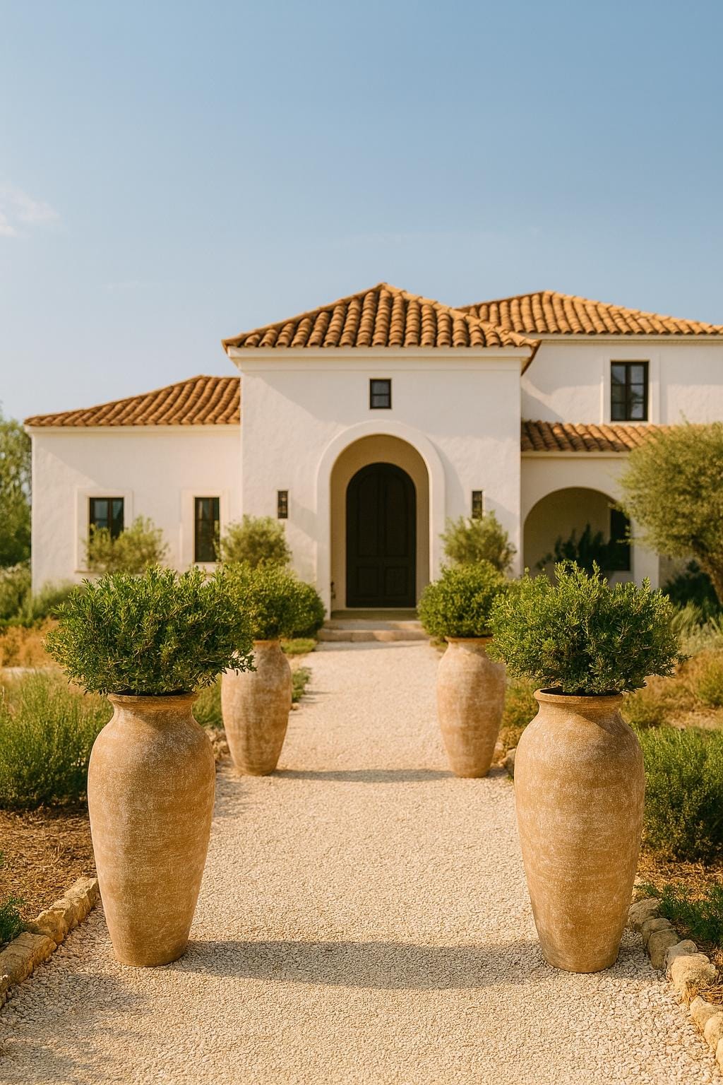 BYBLA: Mediterranean Terracotta Planter – Hand‑made Vase With Coastal Timeless Rustic Charm ...