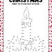 Christmas Connect the Dots Activity Worksheet Printable for Kids ...