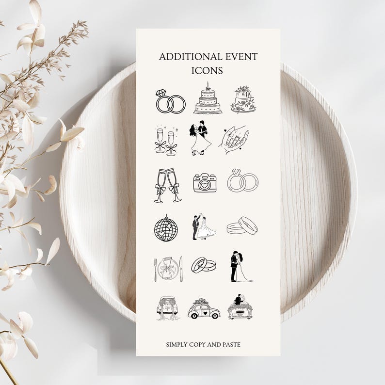 Wedding Ceremony Program, Wedding Ceremony Order of Events, Wedding ...