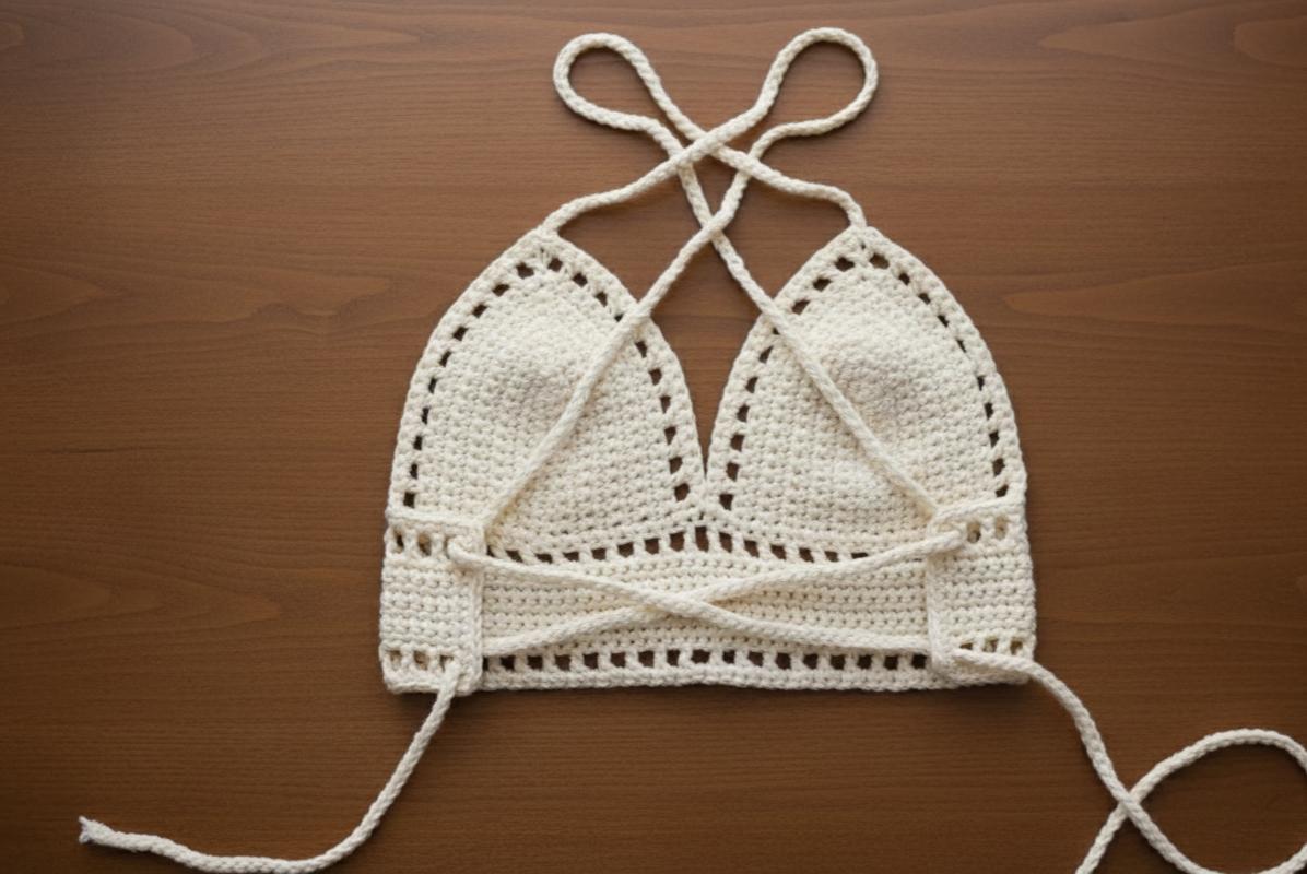 Crochet Bralette Pattern PDF for Beginners | DIY Adjustable Crop Top ...