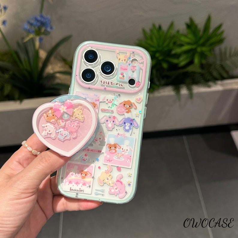 Magsafe Cute Dessert Bunny iPhone Case, iPhone 17 Pro Max Case, iPhone ...