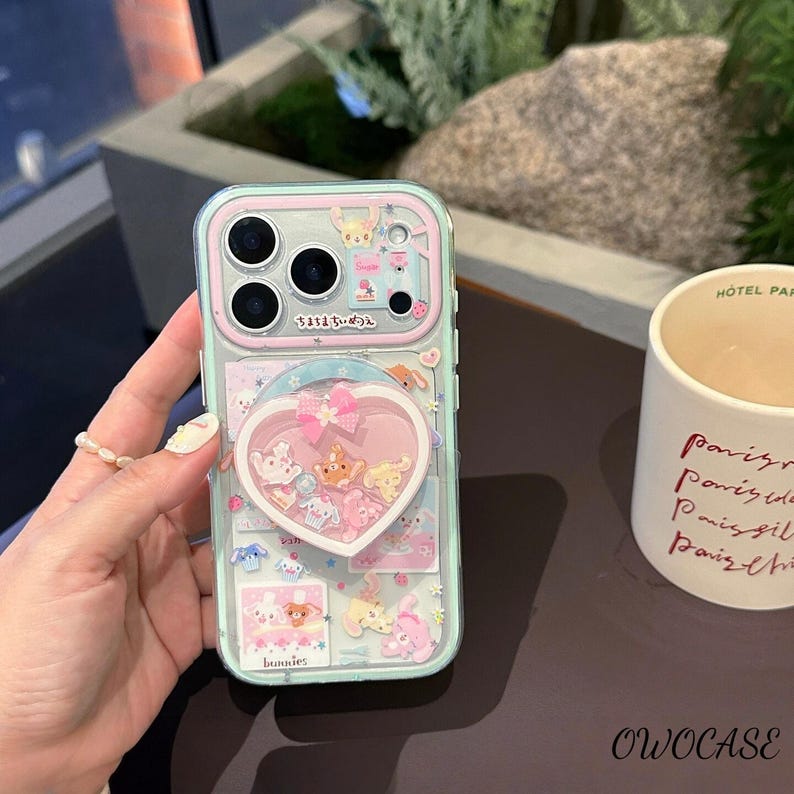 Magsafe Cute Dessert Bunny iPhone Case, iPhone 17 Pro Max Case, iPhone ...