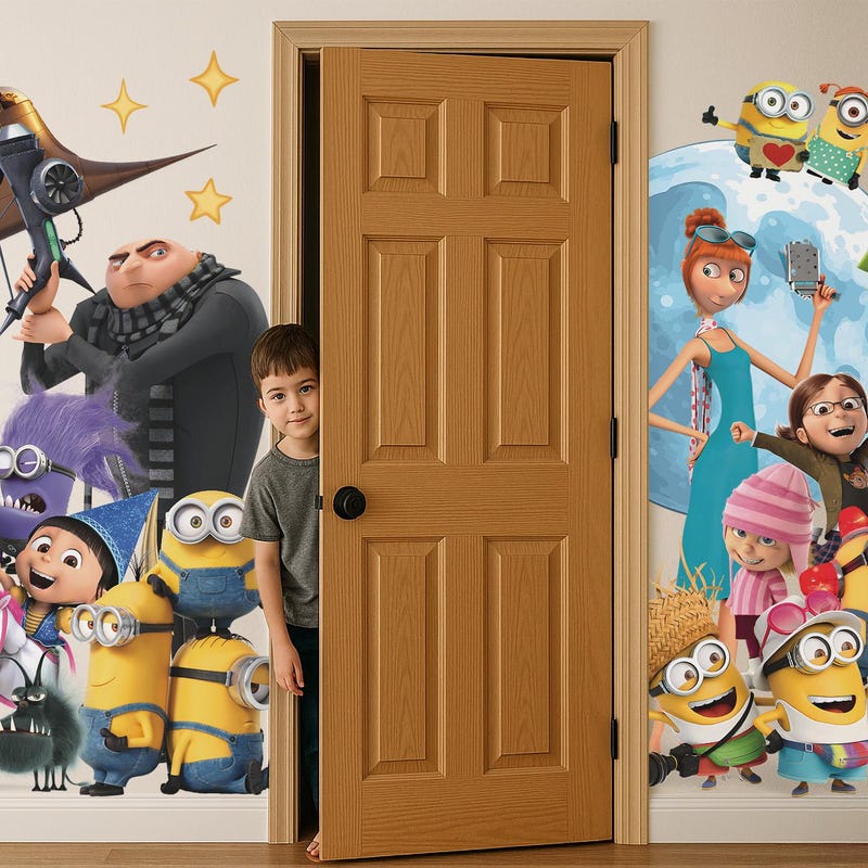 Minion Wall Mural - Etsy