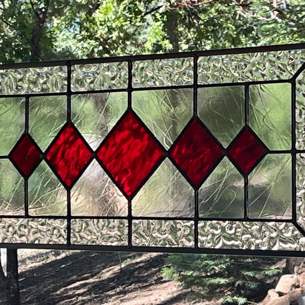 Stained Glass Panel Vertical - Etsy
