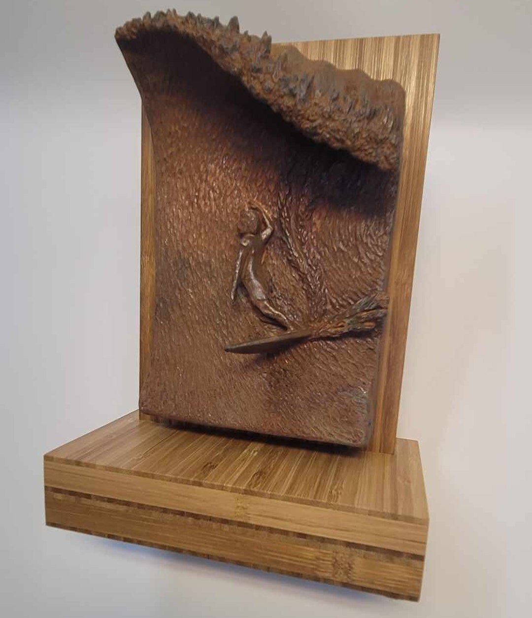 70's Soul Surf Art Trophy Sculpture by Dave C Reynolds - Etsy