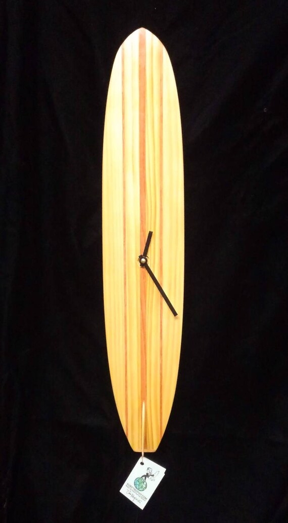 World's Best Wood Surfboard Clocks | Etsy