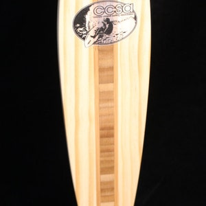 Custom Bamboo Board Surf Trophy Pintail Longboard Bodyboard by Dave C ...