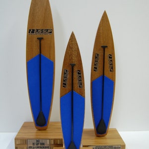 SUP Surf or Racing Trophy Stand up Paddle Award - Etsy