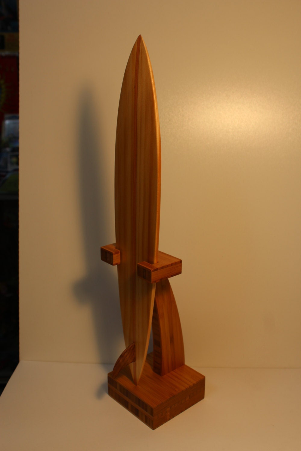 Surf Hero Wood Surfboard Trophy by Dave C Reynolds - Etsy