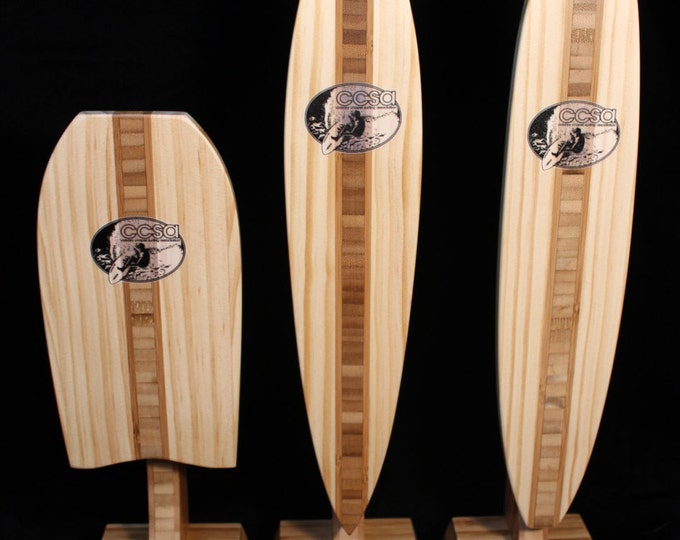 Custom Bamboo Board Surf Trophy Pintail Longboard Bodyboard by - Etsy