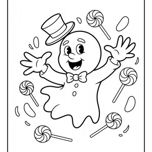 Halloween Coloring Book for Kids – 85 Spooky Printable Pages (digital ...