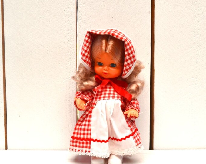 Sweetheart Corn Doll 80s Vintage Kelloggs Gingham Checker Dress Corn ...