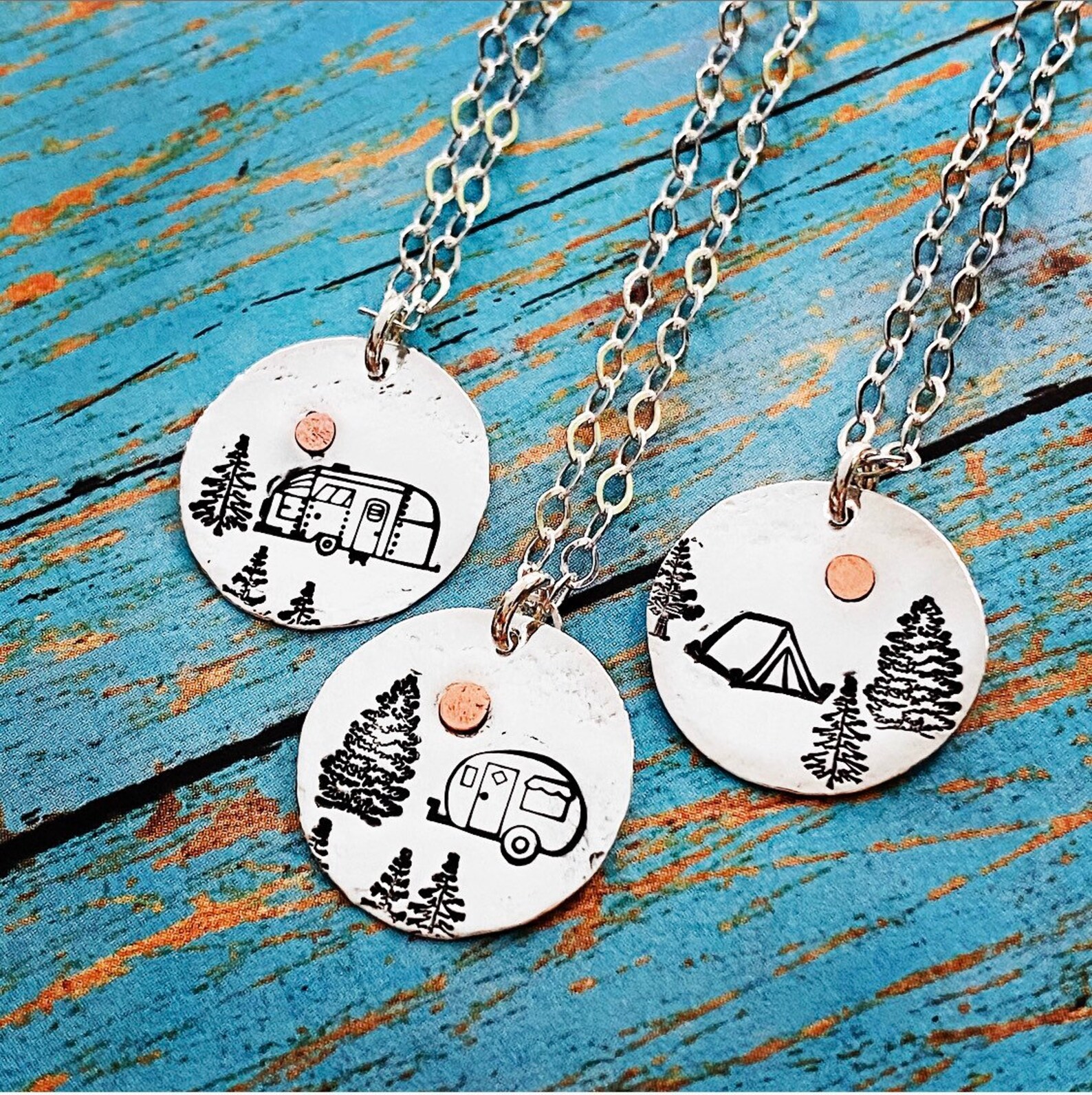 Tent Airstream Canned Ham Camping is My Sanity Sterling Silver - Etsy