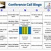 Conference Call Bingo Game-hilarious Game for Business Event or Virtual ...