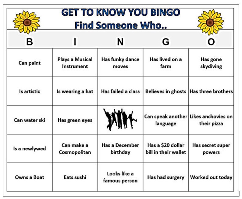 Find Someone Who.. Mingle Bingo 60 Cards Fun Ice Breaker for - Etsy UK