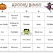 Spooky Kid's Bingo Game for Halloween, Trick or Treat Fun for All Ages ...