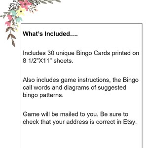 Valentine's Day Party Bingo Game -words About Romance, for Office Party ...