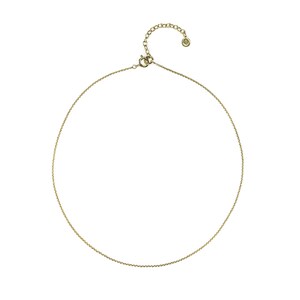 Thin Rolo Chain Necklace · Minimalist Gold Vermeil Chain · Everyday ...