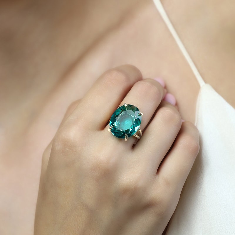 Blue Ring - Etsy