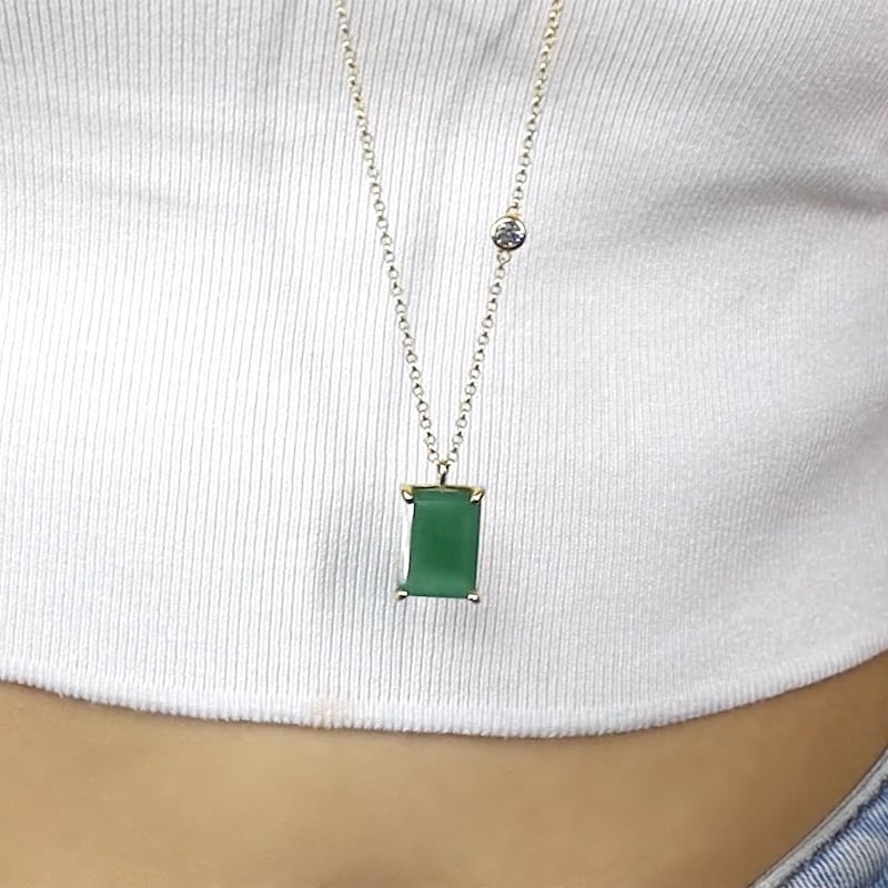 Rectangle Pendant - Etsy