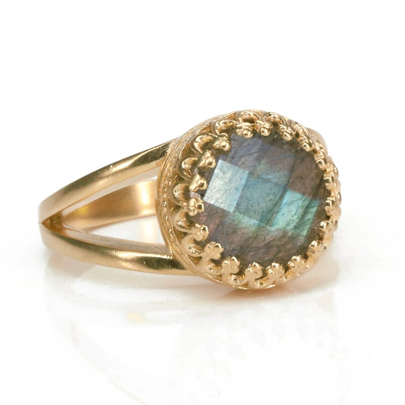 Labradorite Ring - Etsy