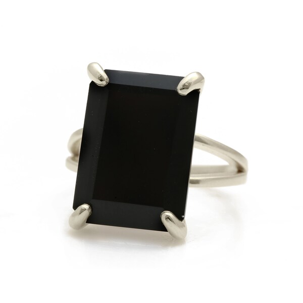 Onyx Ring - Etsy