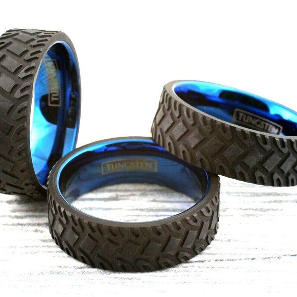 Tire Tread Ring - Etsy