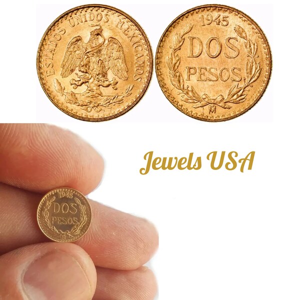 Two Pesos Gold - Etsy