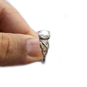 Celtic Engagement Ring Celtic Promise Ring Irish Promise - Etsy