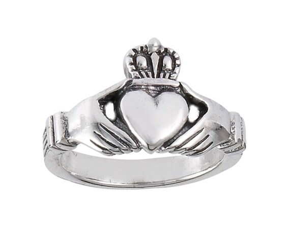 Anillo Celta Claddagh Con Nudo Plata Gr 1,5 Cm Art 844 –, 43% OFF