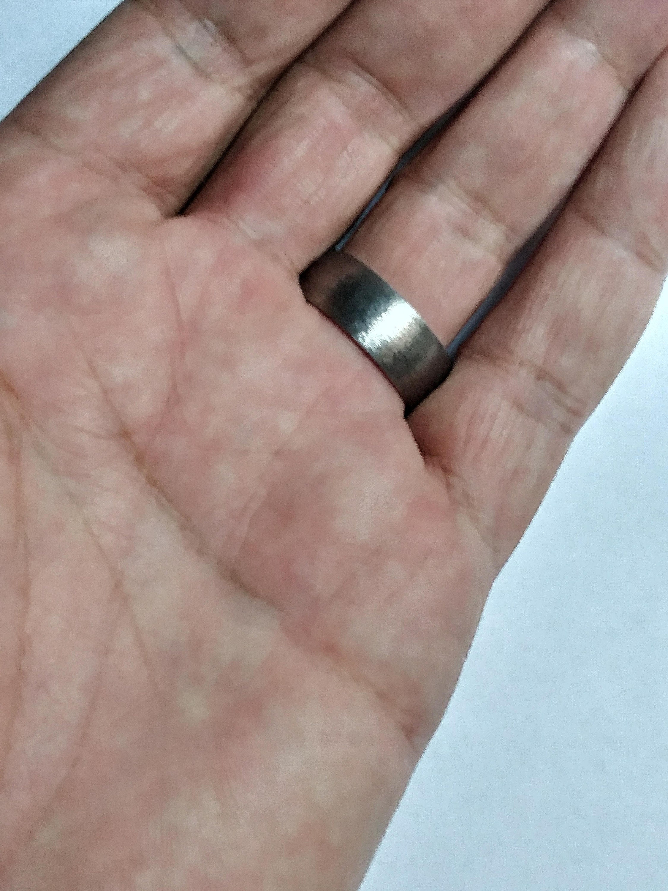 Titanium Ring For Men Titanium Band For Him Titanium Wedding | Etsy