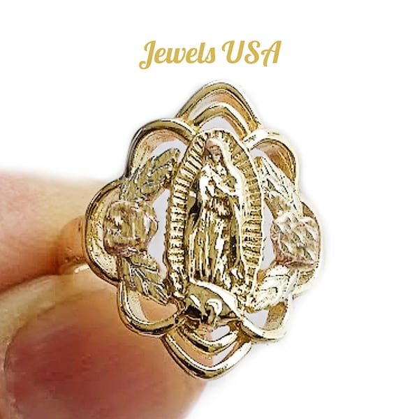 Virgin Mary Ring - Etsy