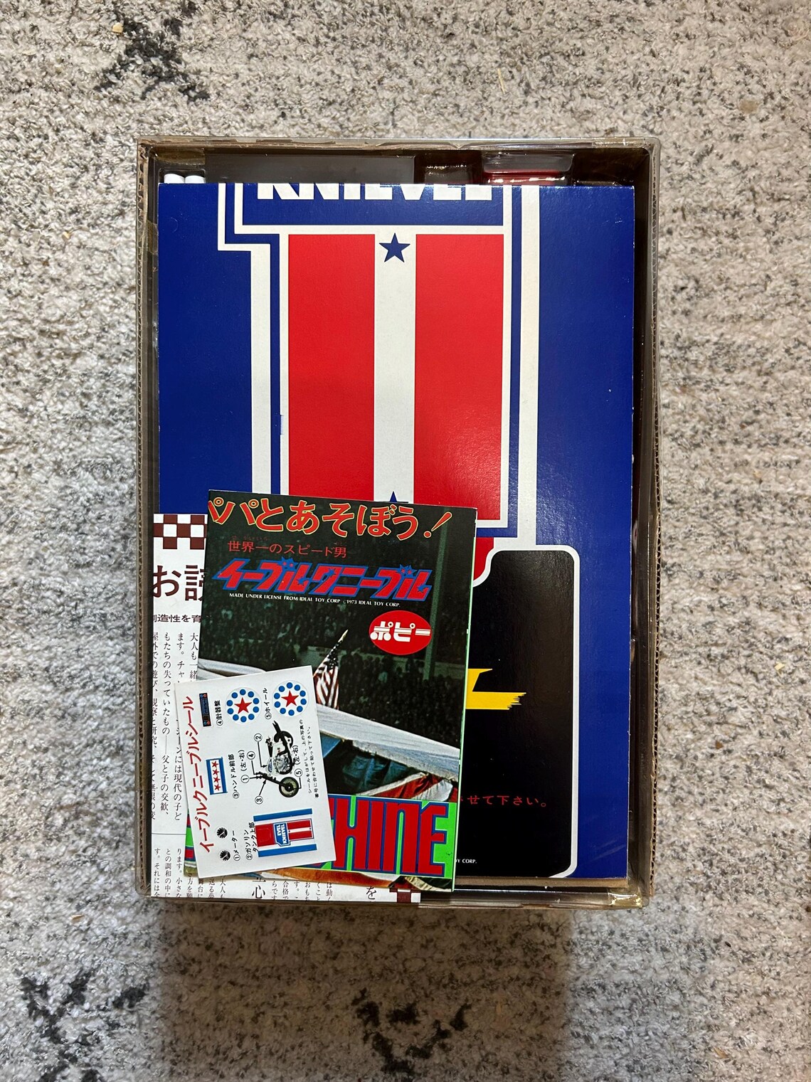 1973 Japanese Evel Knievel Challenge Machine Stunt Set - Etsy
