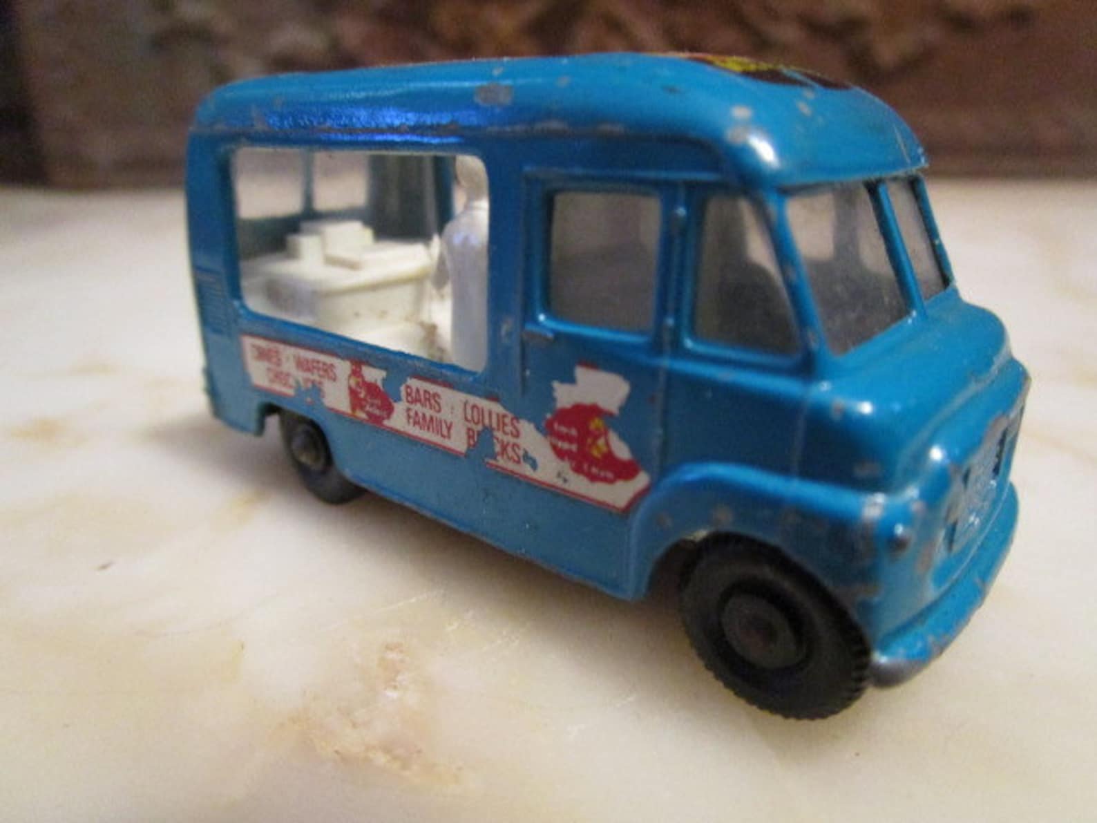 Vintage Blue, 1963', Matchbox, #47 ,'commer Ice Cream Canteen' Lesney ...