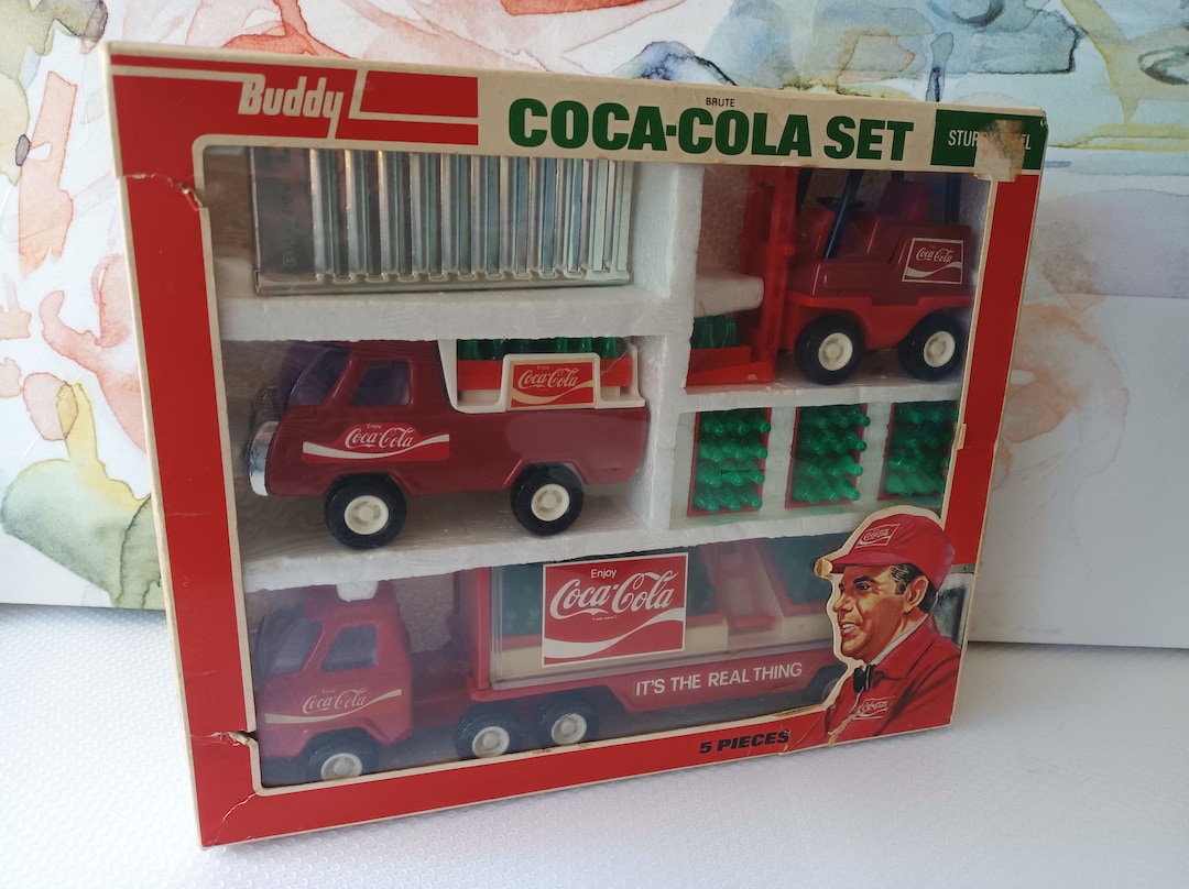 Vintage 1976 Buddy L Coca-cola Set "brute" #4973 - Etsy