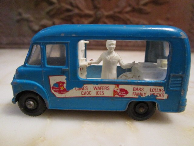 Vintage Blue, 1963', Matchbox, #47 ,'commer Ice Cream Canteen' Lesney ...
