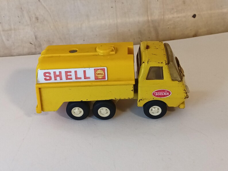 Vintage 70's Era, Tonka' 'shell" Oil, Tanker Truck! - Etsy