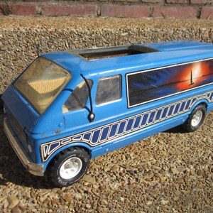 Vintage ' Tonka' Custom Van With Murals. - Etsy