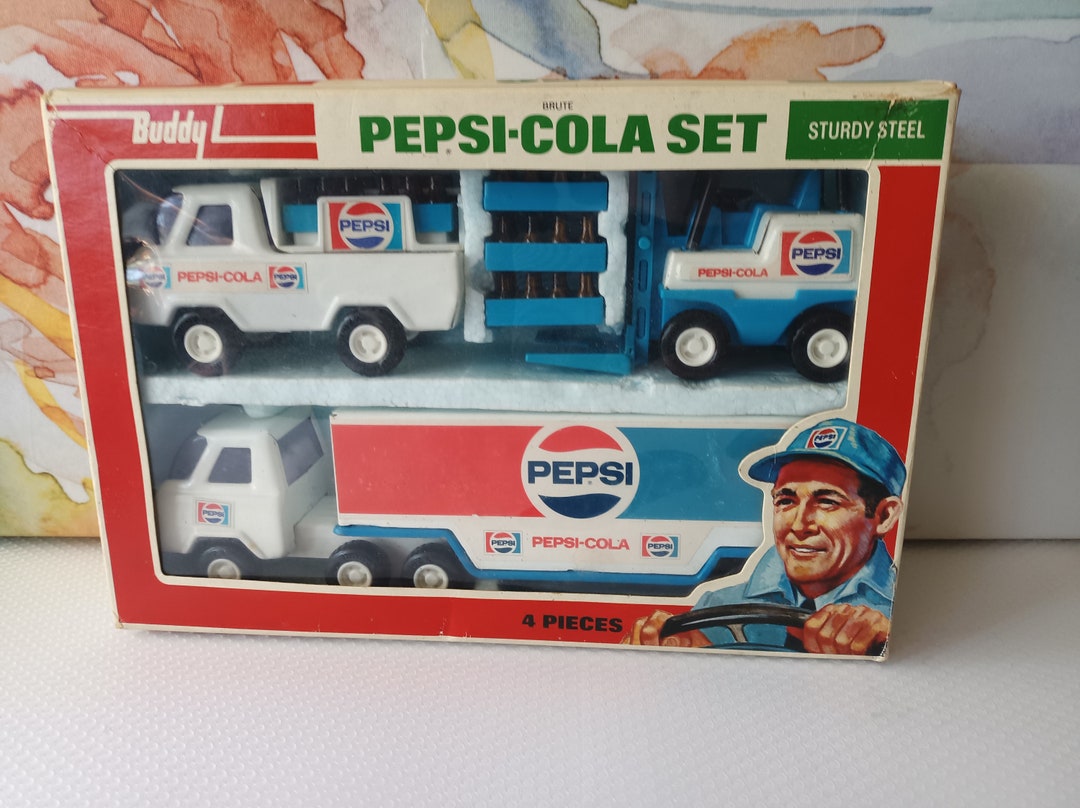Vintage Buddy L "brute" Pepsi-cola Set, 1976 #4967 - Etsy