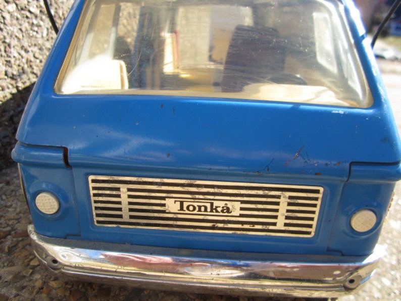 Vintage ' Tonka' Custom Van With Murals. - Etsy
