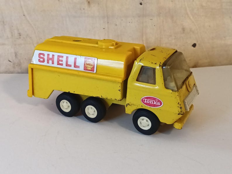 Vintage 70's Era, Tonka' 'shell" Oil, Tanker Truck! - Etsy