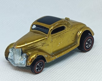 Vintage Hot Wheels From 1969 Classic 36 Ford Coupe Red Line Diecast Toy ...