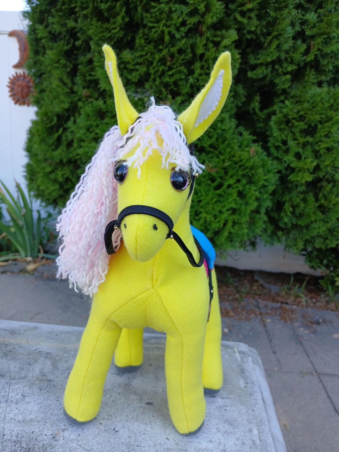 Handmade Fleece Pony Stuffed Animal - Etsy