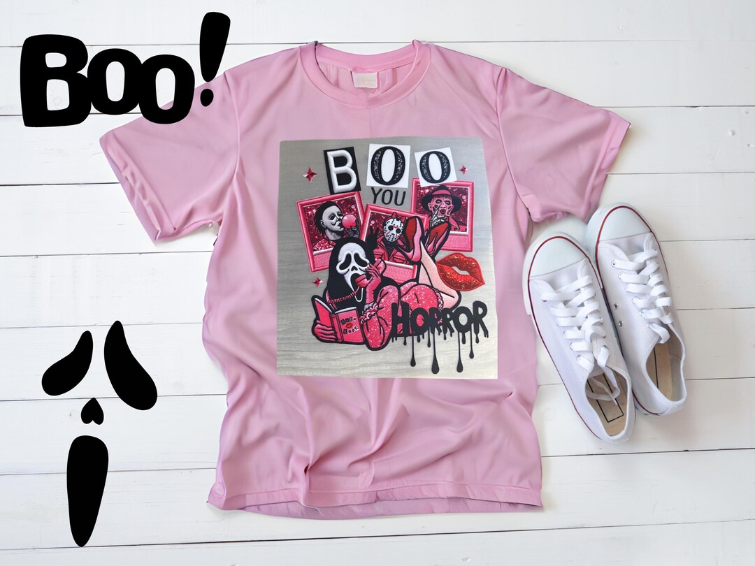 Creepy Cute Halloween Shirt: Boo You Horror - Etsy