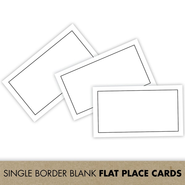 Blank Card Place Names - Etsy